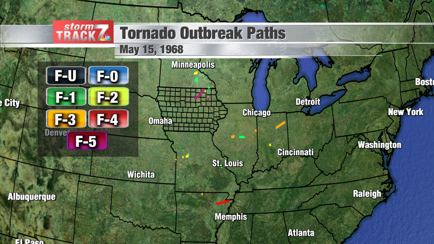 The tornado outbreak of May 15, 1968 | Schnack's Weather Blog | kwwl.com
