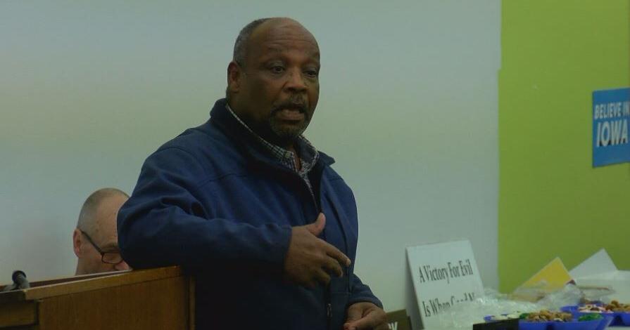 Jerome Amos Jr. announces candidacy for Iowa legislature | News | kwwl.com Jerome Amos Jr. announces candidacy for Iowa legislature | News | kwwl.com
