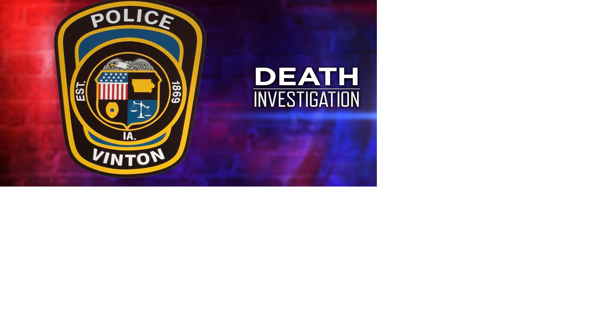 Vinton police arrest two in child death investigation | Top Stories ...
