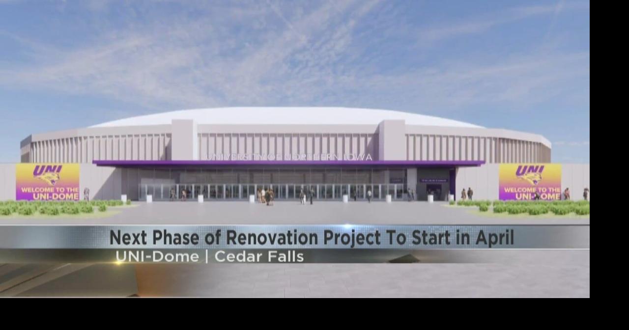 Next phase of UNI Dome renovation will begin in April | News | kwwl.com