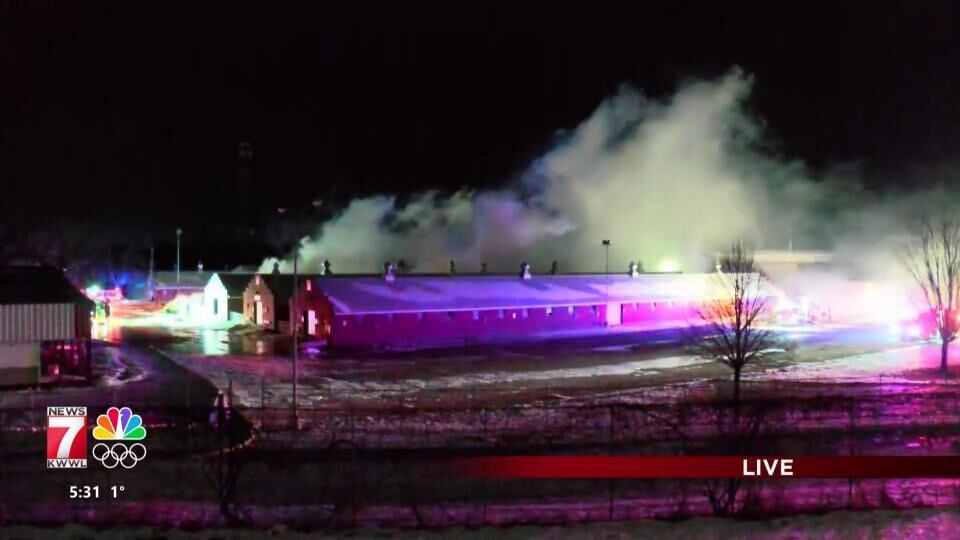 UPDATE: Blaze at National Cattle Congress in Waterloo destroys Barn ...