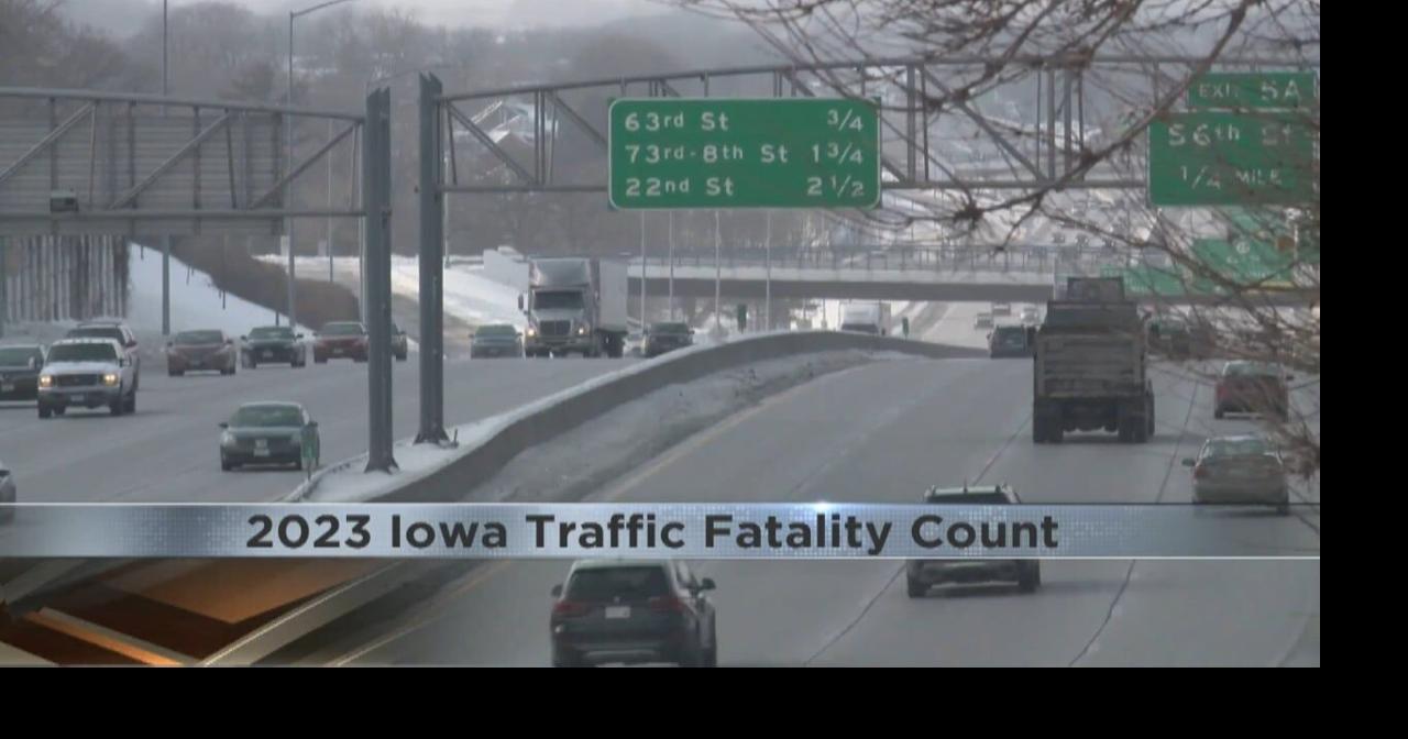 Iowa DOT reports increase in traffic fatalities in 2023 | News | kwwl.com