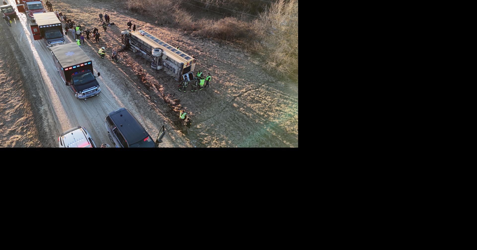 All Students Safe After School Bus Roll Over in Monticello | Cedar ...