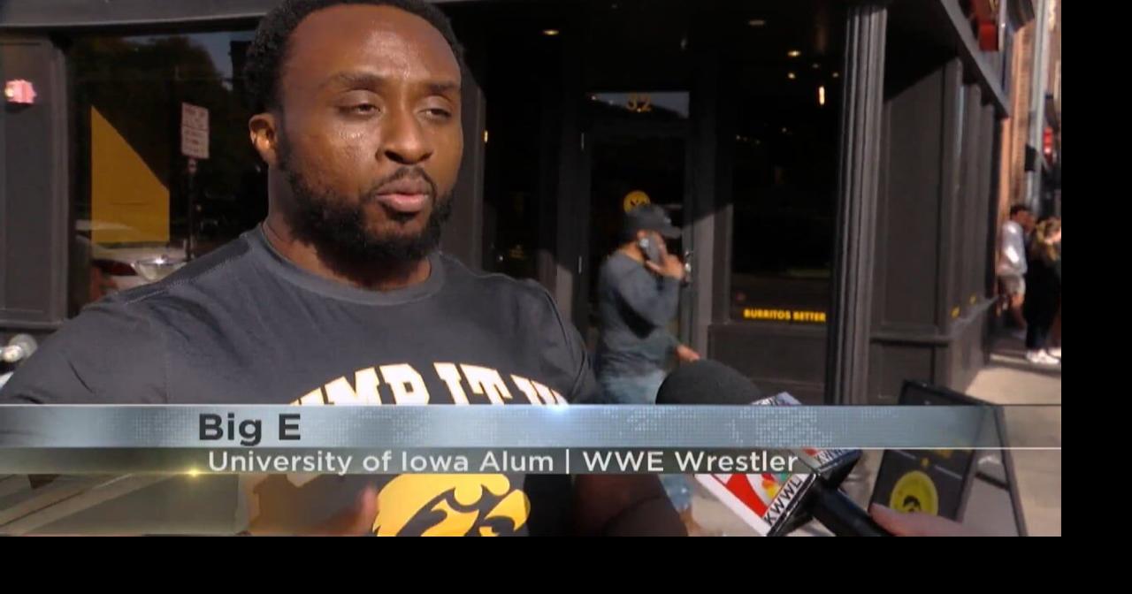WWE Champion, former University of Iowa alum Big E is this week's ...