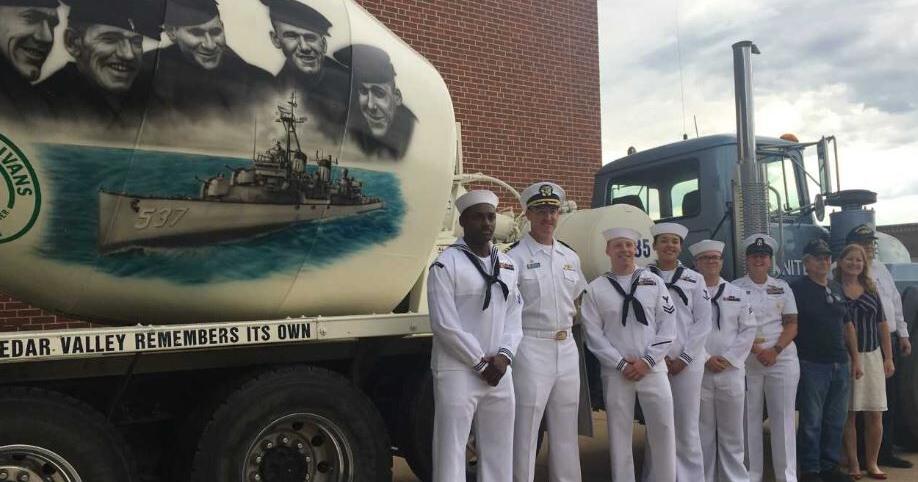 “We stick together” USS The Sullivan crew visits Waterloo | News | kwwl.com