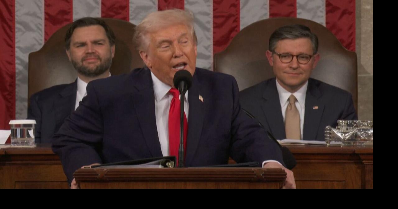 Trump declares 'America is back' in Washington address amid critiques ...