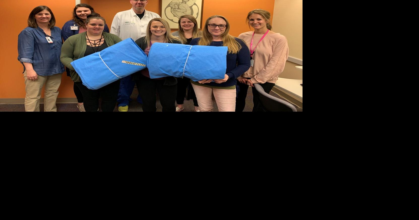 Waterloo MercyOne team turns hospital materials into sleeping bags for ...