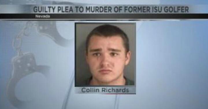 Collin Richards sentenced to life in prison for murder of ISU golfer ...