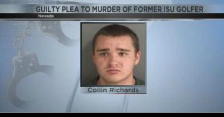 Collin Richards sentenced to life in prison for murder of ISU golfer | News | kwwl.com