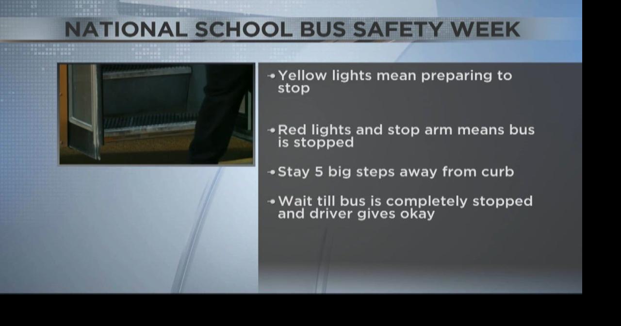 Reminders for National School Bus Safety Week | News | kwwl.com