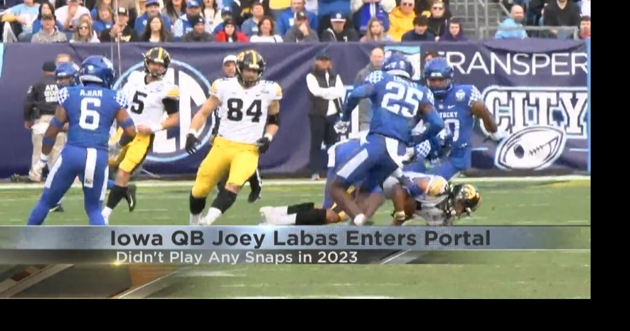 Joey Labas enters transfer portal | Sports | kwwl.com