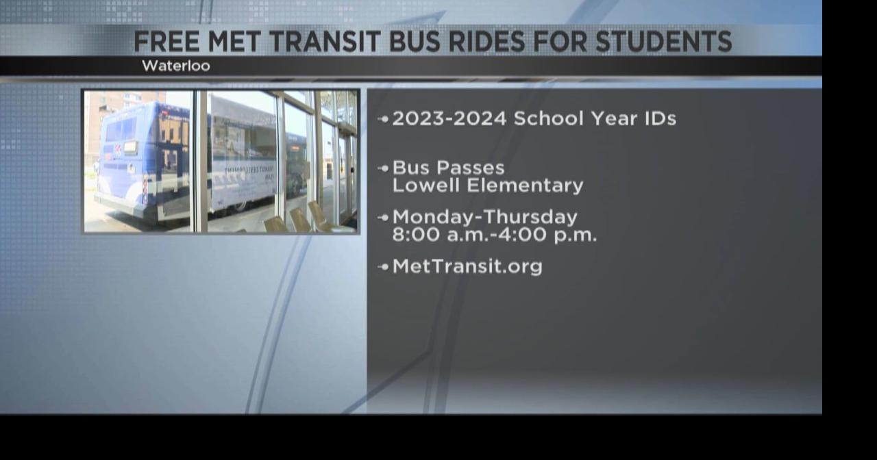 Free MET Transit bus rides for Waterloo students during the summer ...