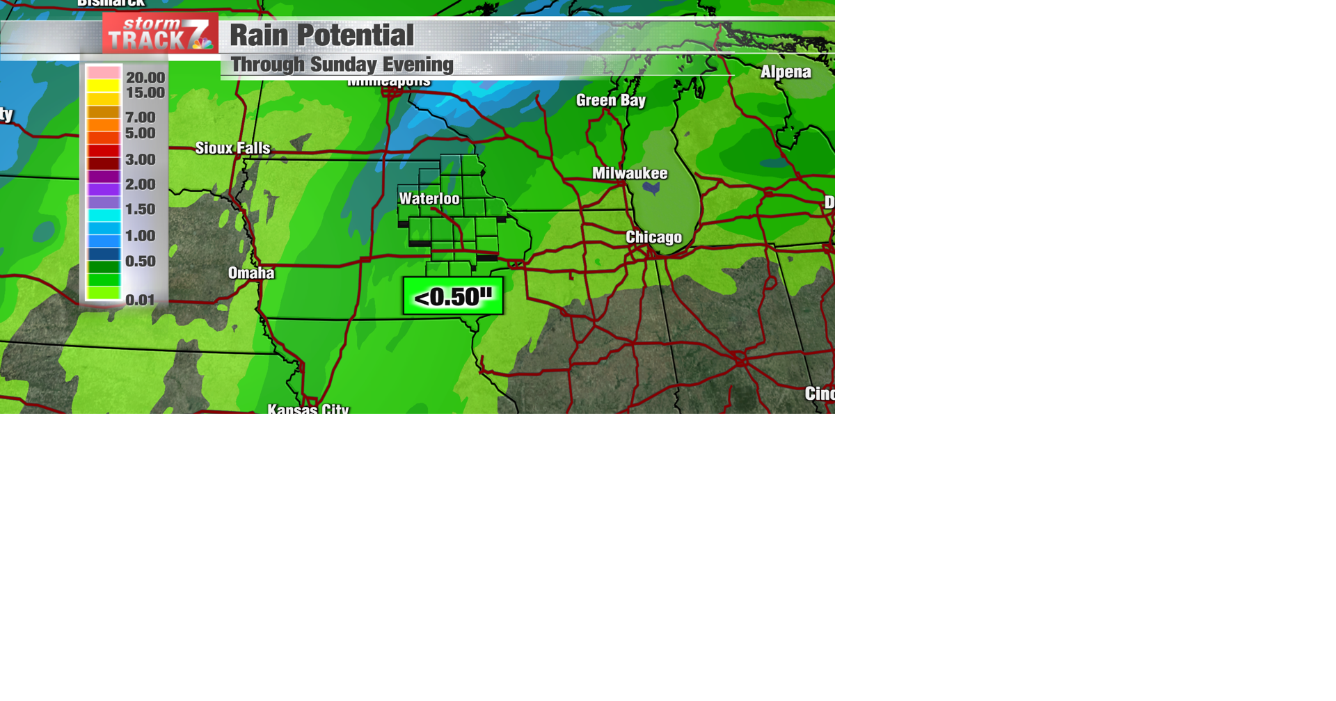 TRACKING: Scattered Showers and Isolated Storms | Archive | kwwl.com