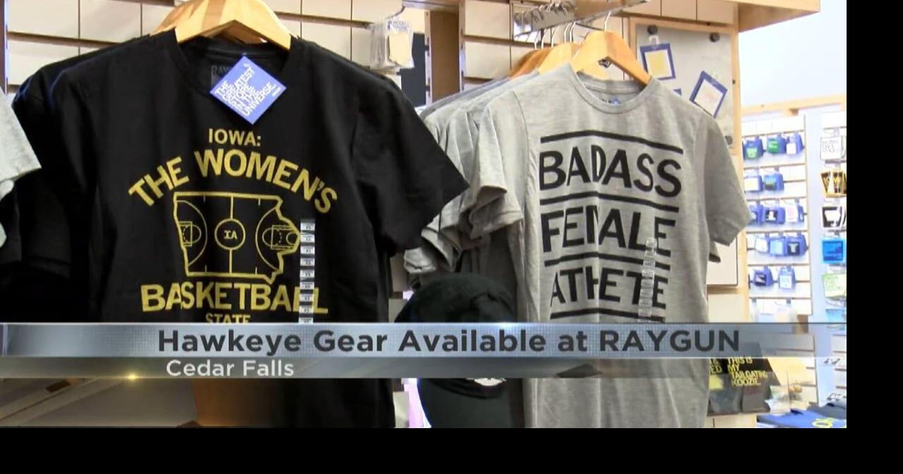 RAYGUN's Hawkeye merchandise are hot sellers | Iowa City | kwwl.com