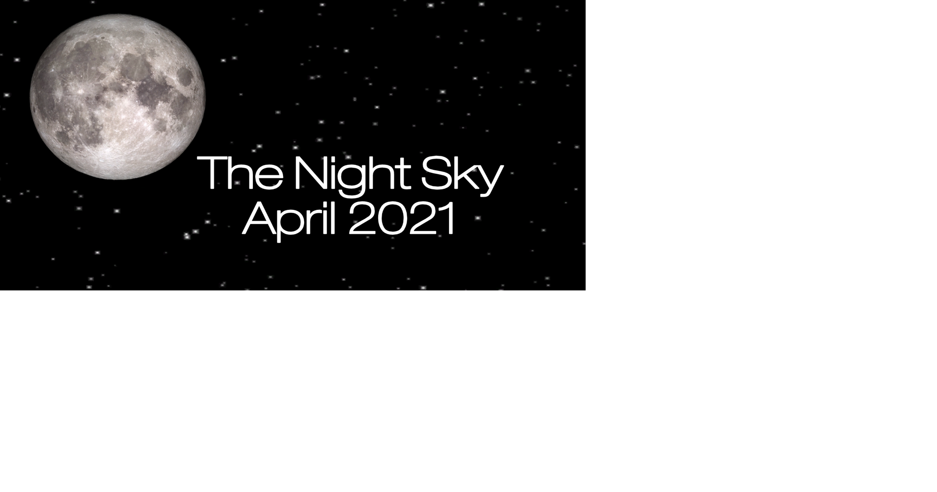 The Night Sky in April 2021 | Schnack's Weather Blog | kwwl.com