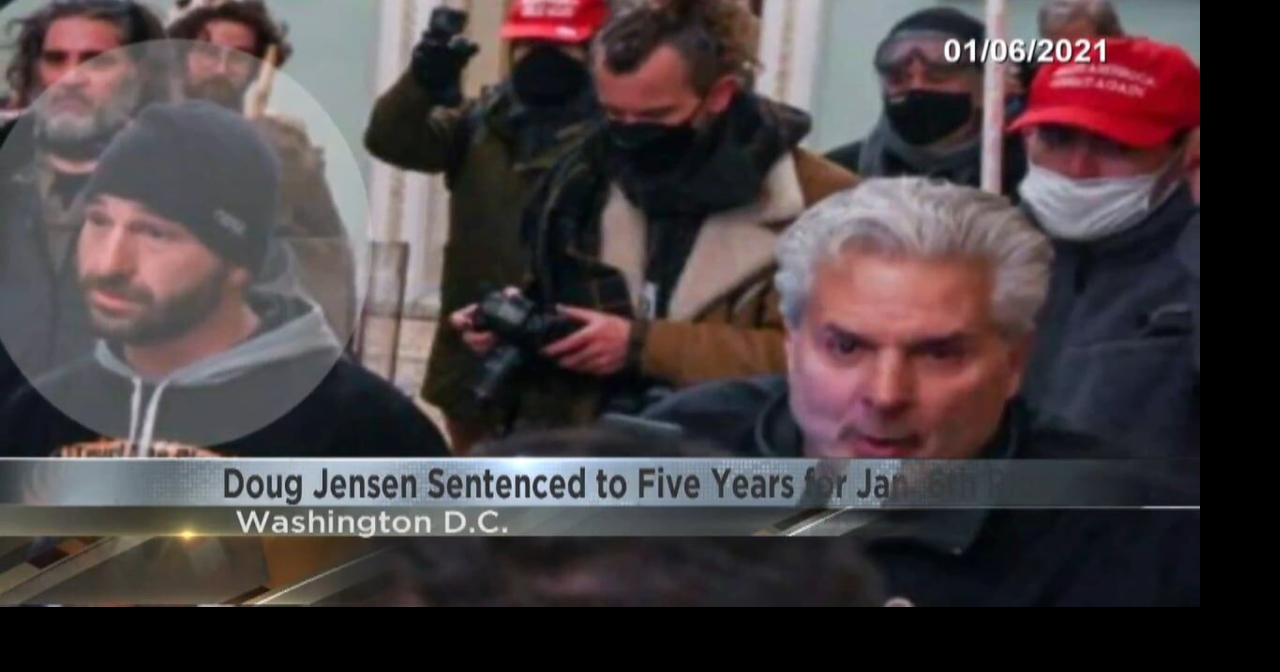 Doug Jensen sentenced to five years in prison for role in January 6 ...
