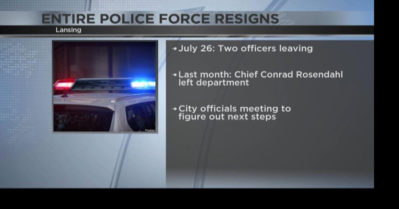 Entire Lansing Police force resigns | News | kwwl.com