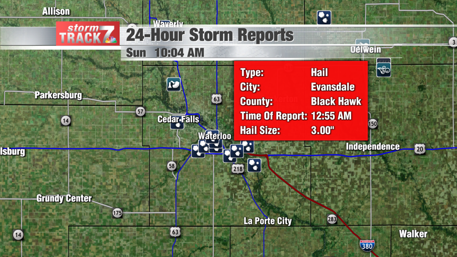 Rainfall totals 6/24/23 | Schnack's Weather Blog | kwwl.com