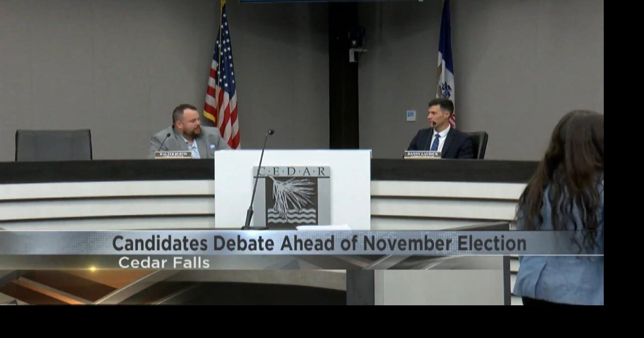 Cedar Falls Mayor Candidates debate ahead of November election ...