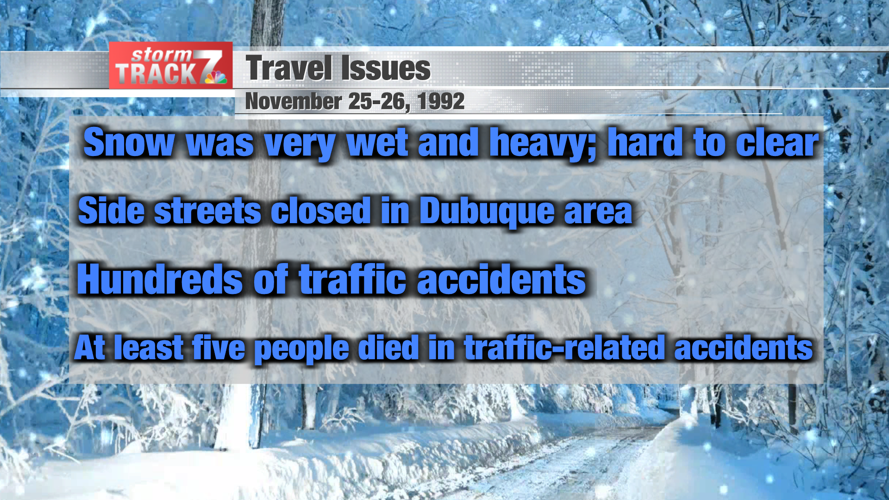 Weather Wonders: 1992 Pre-Thanksgiving Snowstorm | Schnack's Weather ...