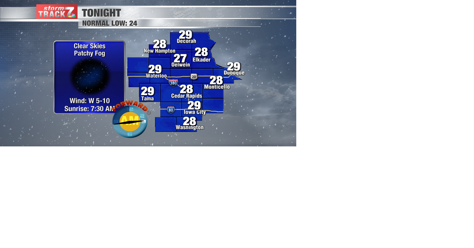 TRACKING: Warmer weather | Forecast | kwwl.com
