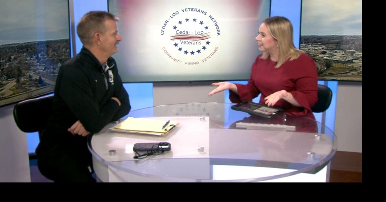 Kent Larsen with Cedar-Loo Veterans Network - KWWL News at Noon | Video ...