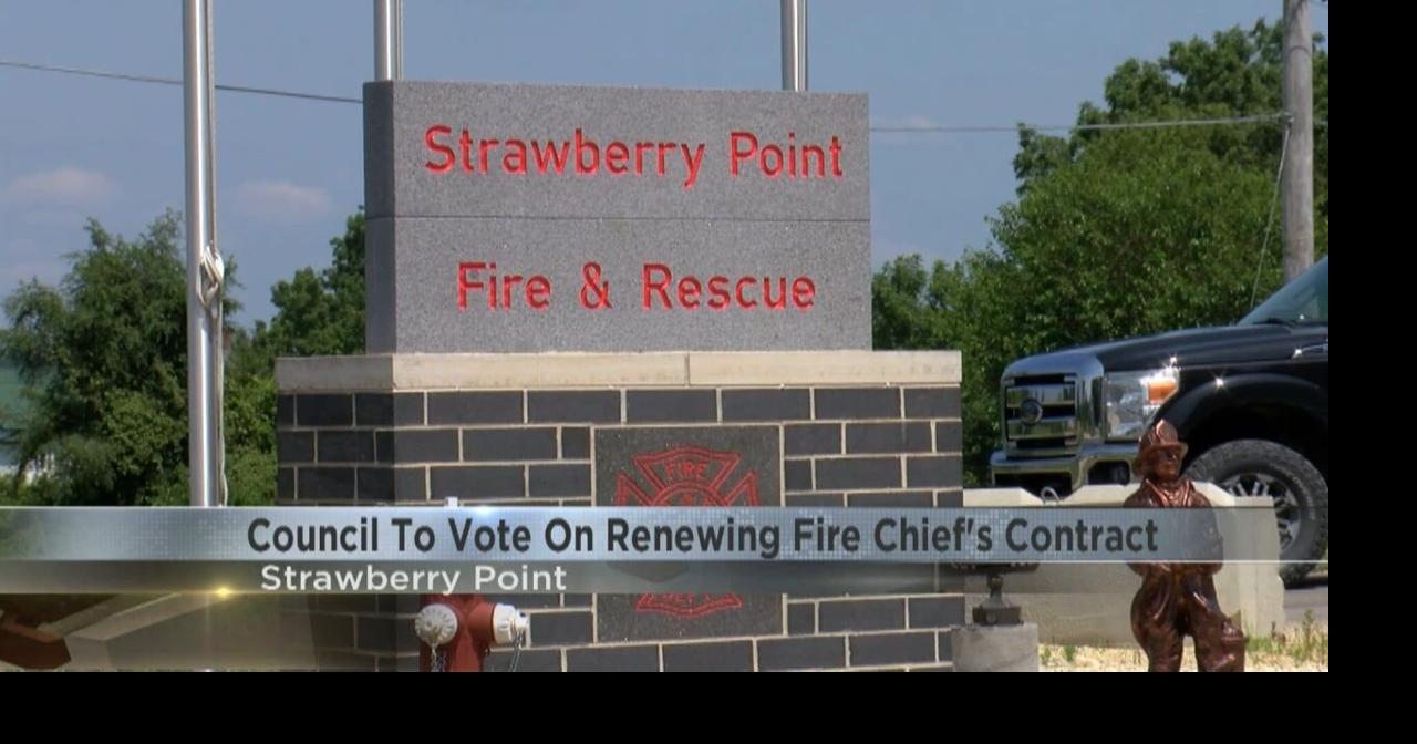 Strawberry Point City Council voting on whether to renew contract for ...