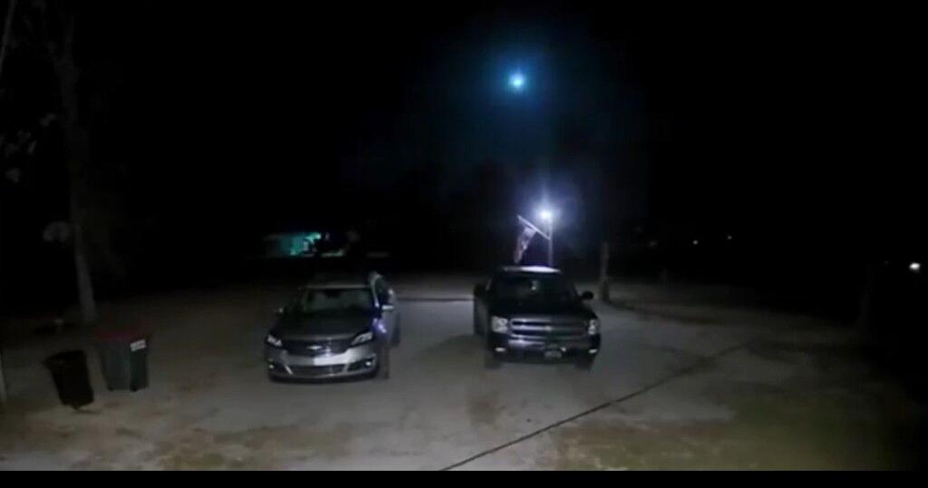Meteor lights up the night sky over northern Florida | National & World ...