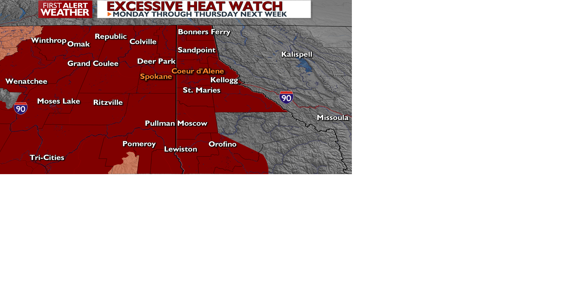 90s are back on Sunday; triple-digits likely later this week - Matt ...
