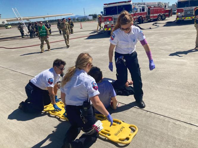 PHOTOS: First responders participate in mass casualty simulation ...