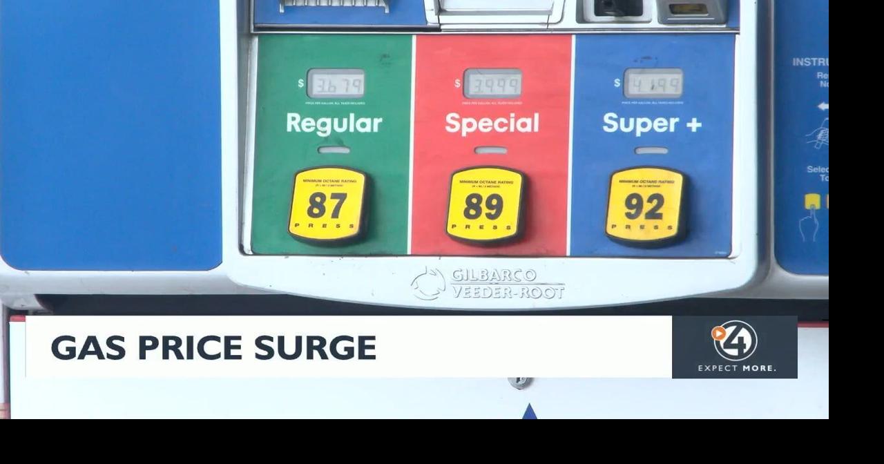 Gas prices up by at least 25 cents on average from last month across ...