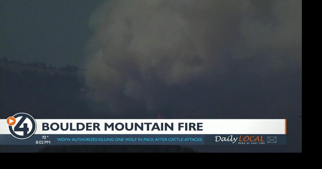 Level 3 evacuations issued for Boulder Mountain Fire | Firewatch | kxly.com