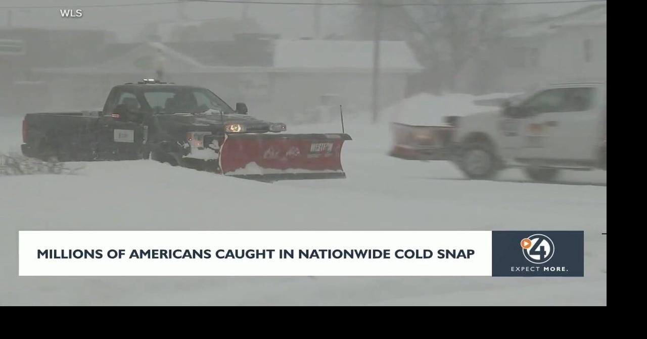 Millions of Americans caught in nationwide cold snap | Video | kxly.com