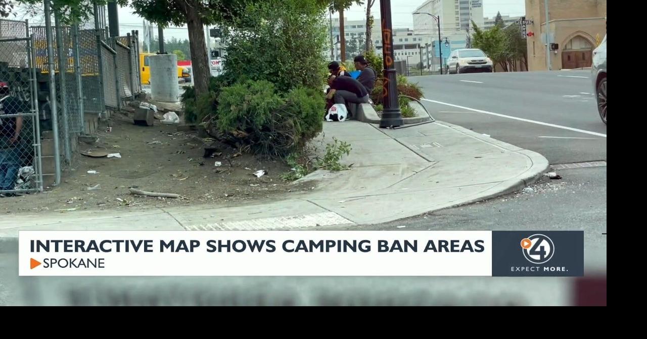Interactive map shows camping ban zones | Video | kxly.com