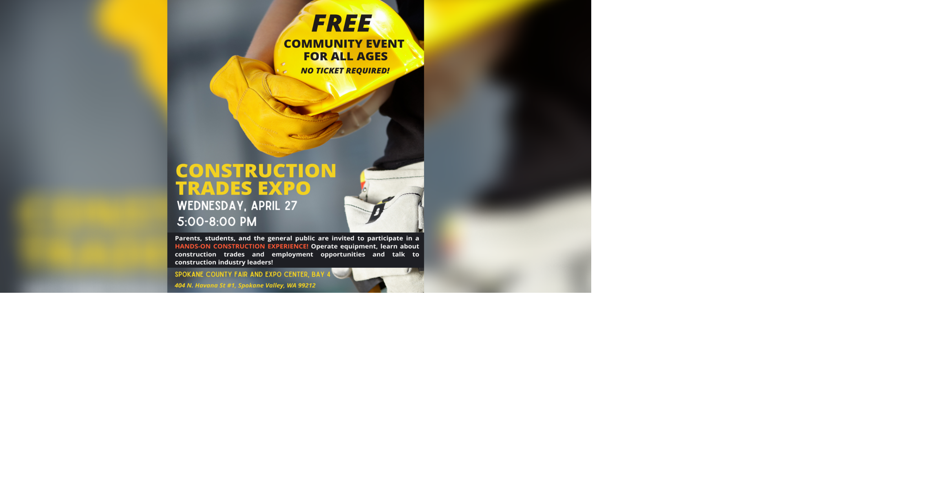 First-ever Construction Trades Expo set for April 29 | Community Events ...