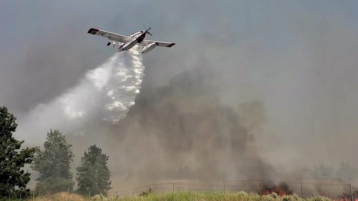 FIREWATCH: Evacuations downgraded for wildfire burning in Lincoln ...