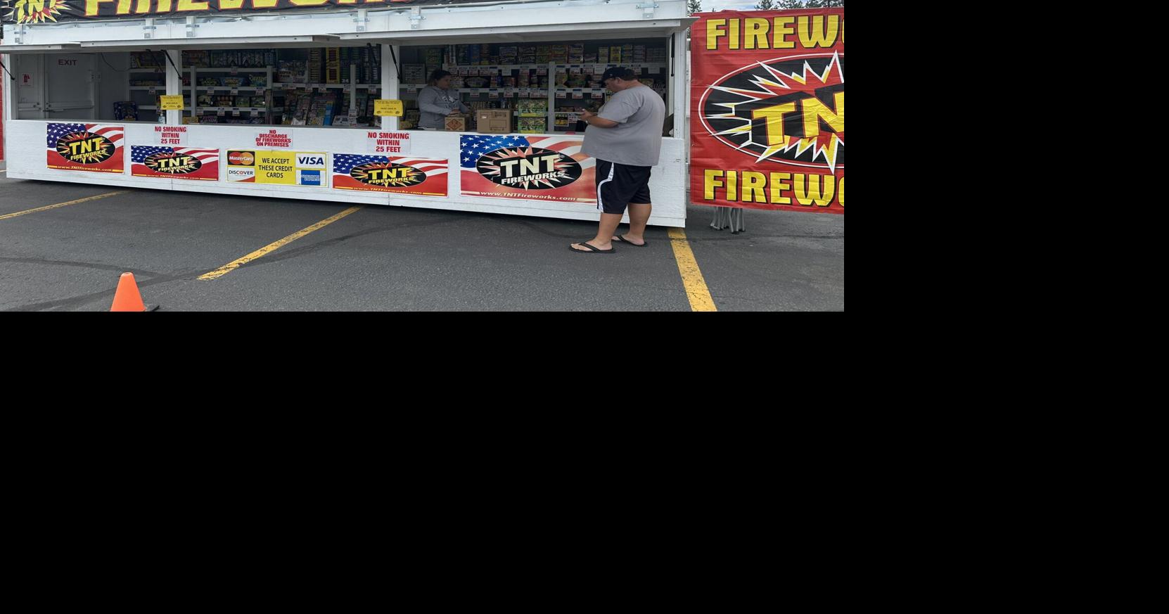 Fireworks stand supports local high school football team | News | kxly.com