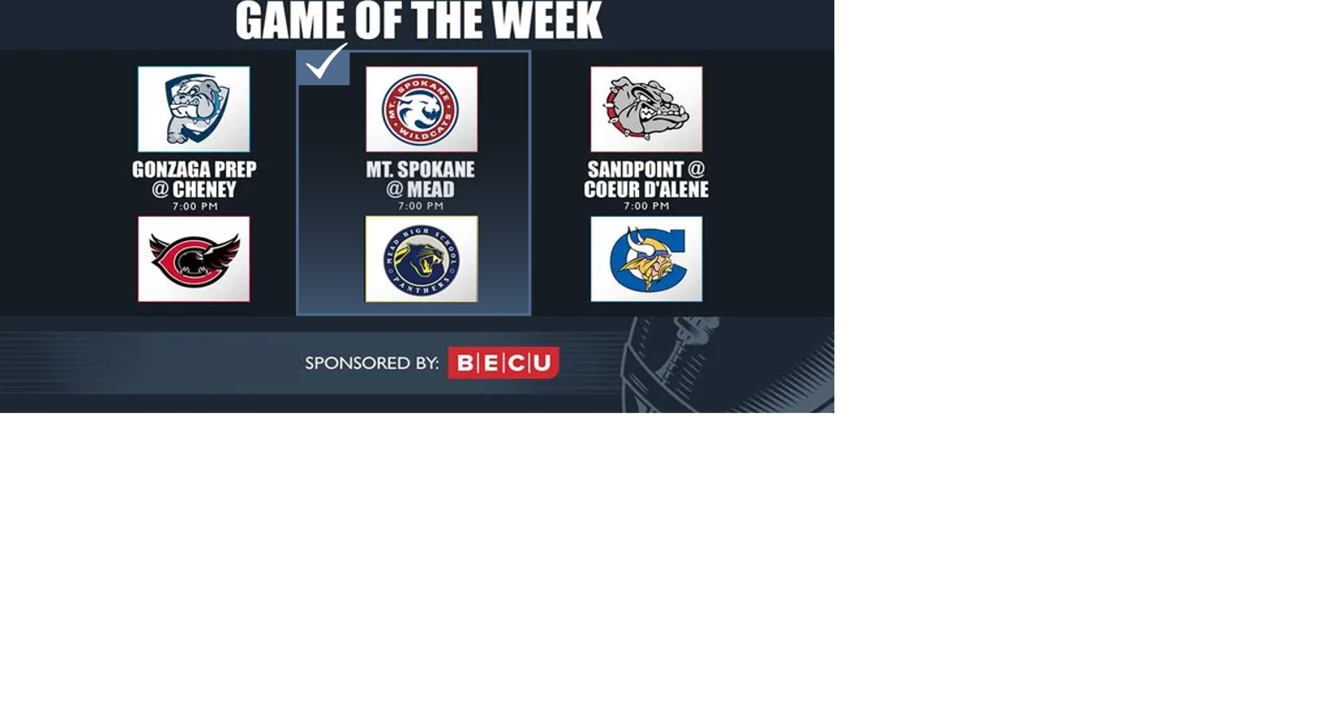 Mt. Spokane vs. Mead wins high school football Game of the Week ...