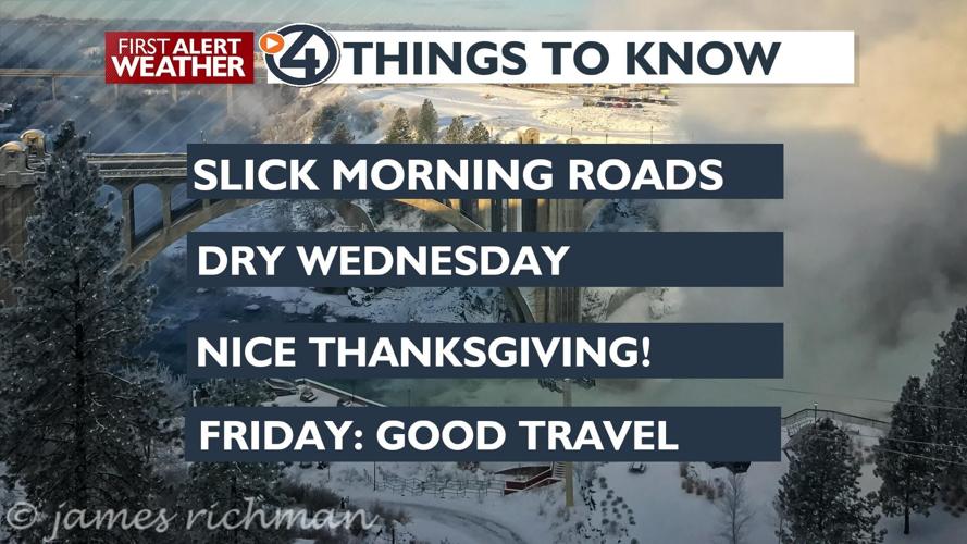 Slick Wednesday morning commute! The snow ends but the slick roads ...