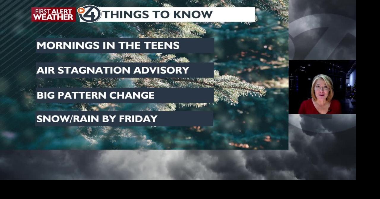 🥶BRRRR! Tuesday morning in the teens! Dry for now, but there's snow in ...