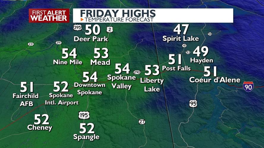 🥶Temperatures will drop into the 20s for a chilly Friday morning, but ...