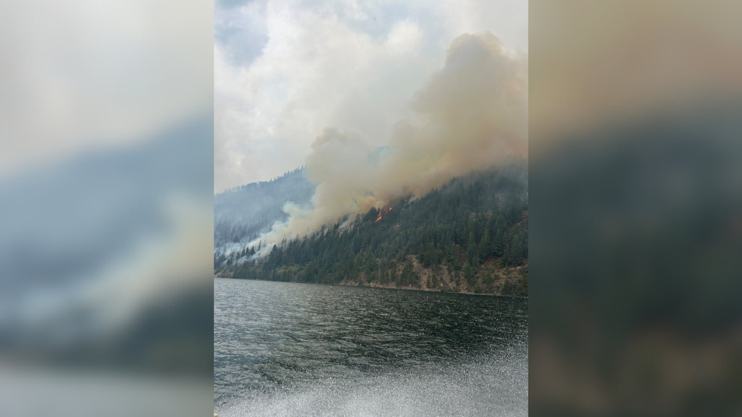 Wildfire near Athol prompts closures in parts of Idaho Panhandle National Forest | News | kxly.com