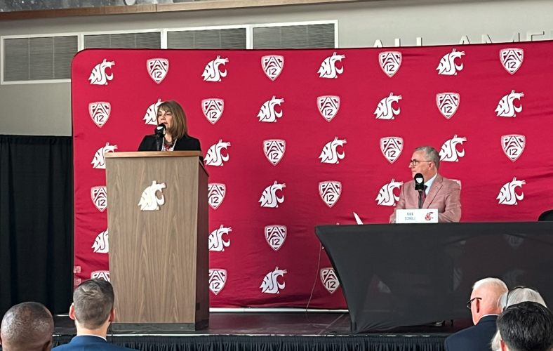 A New Era for WSU: Anne McCoy officially introduced as Athletic ...
