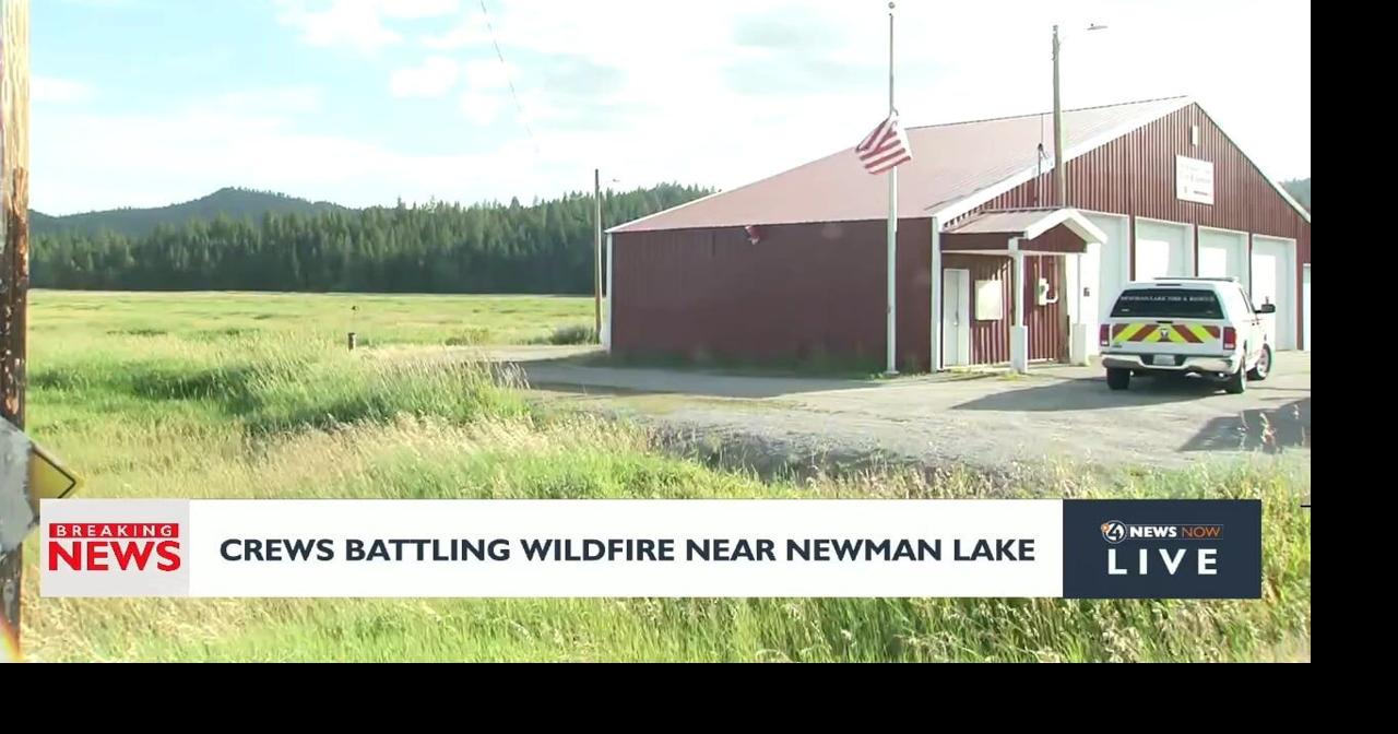 Fire crews fighting brush fire near Newman Lake | News | kxly.com