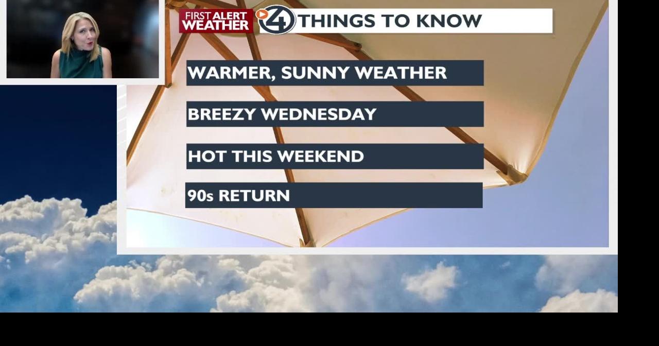 ☀️Warmer, sunnier summer weather for Tuesday - Kris | News | kxly.com