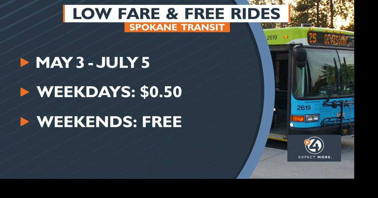 Low fare, free rides and Bloomsday | Video | kxly.com