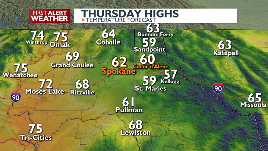 Great Napping Weather, Rainy and Cool – Mark | Forecast | kxly.com