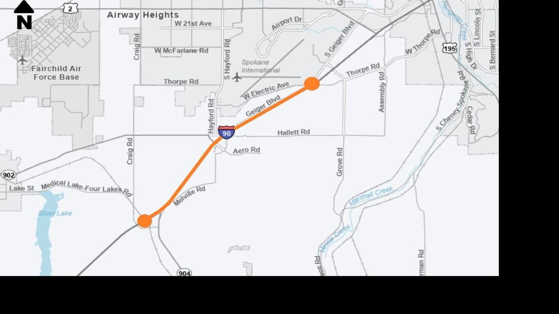 Nighttime construction on I-90 to reduce traffic to one lane starting ...