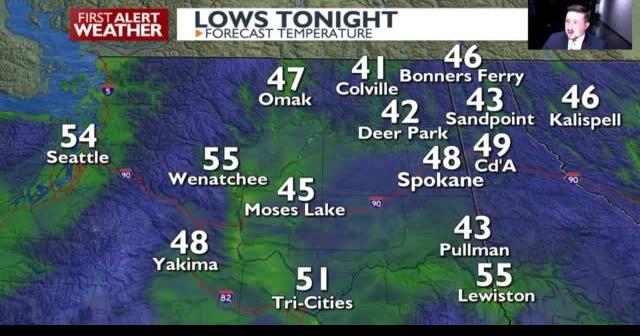 A chill in the air to start the week -Matt | Forecast | kxly.com