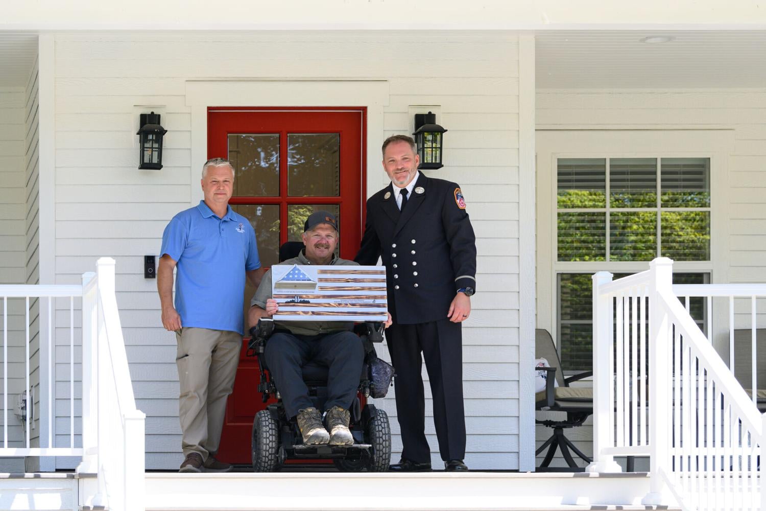 Firefighter injured in ambush receives renovated smart home | News ...